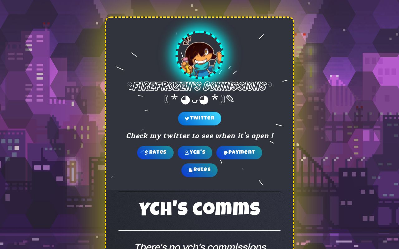 FireFrozen's options